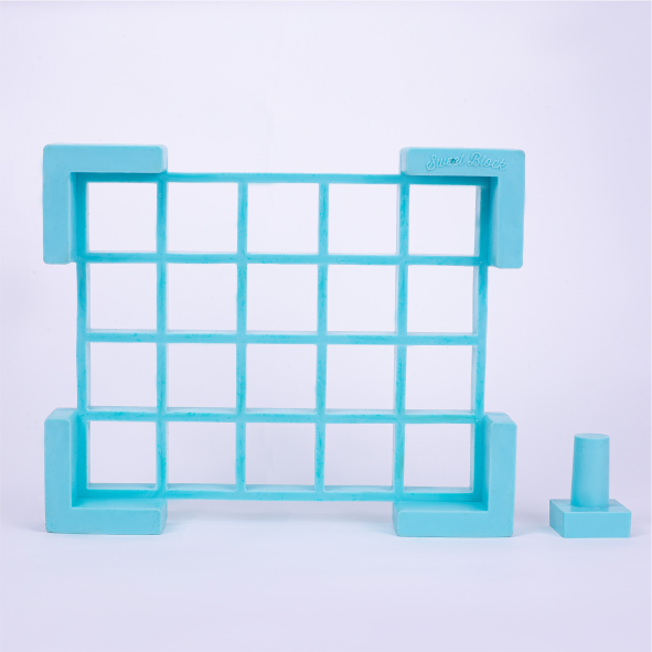 Porcionadora Sweet Block Azul Tifany 40 gramas - Sweet Block